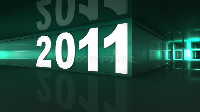 New year 2011 stock illustration. Illustration of white - 17192264