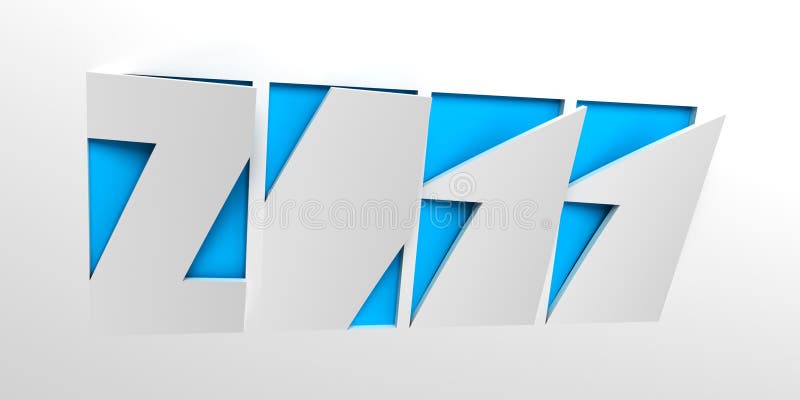 New year 2011, 3d render stock illustration. Illustration of sign ...