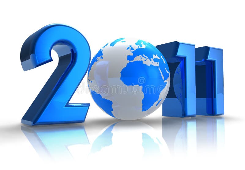 New Year 2011 : Happy Rabbit with a Large Carrot Stock Vector ...