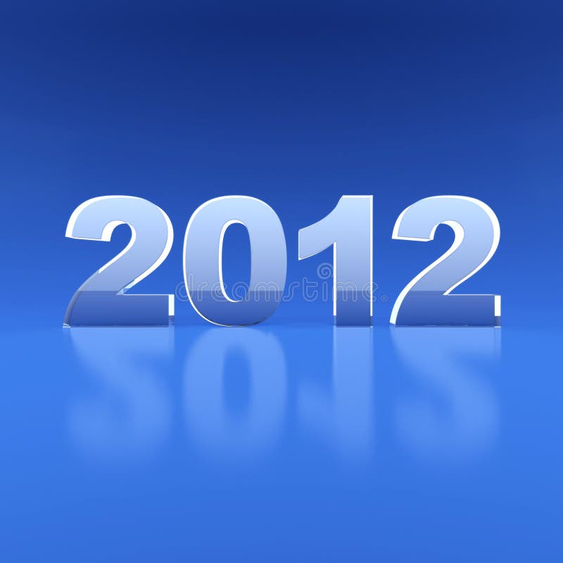 New Year 2012 stock illustration. Illustration of symbol - 21822239