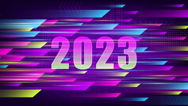 2023 Vector Neon Stock Illustrations – 1,459 2023 Vector Neon Stock ...