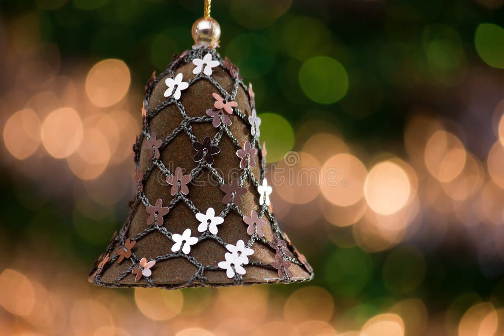 New year bell stock image. Image of illuminated, sparkle - 17118971