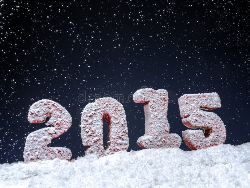 New 2015 Year stock image. Image of figure, calendar - 42503223