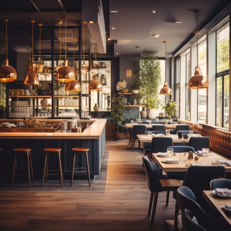 New Year Celebrations, Showcase a Restaurant with a Sleek and Stylish ...