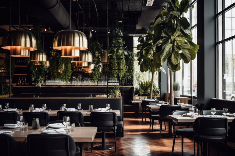 New Year Celebrations, Showcase a Restaurant with a Sleek and Stylish ...