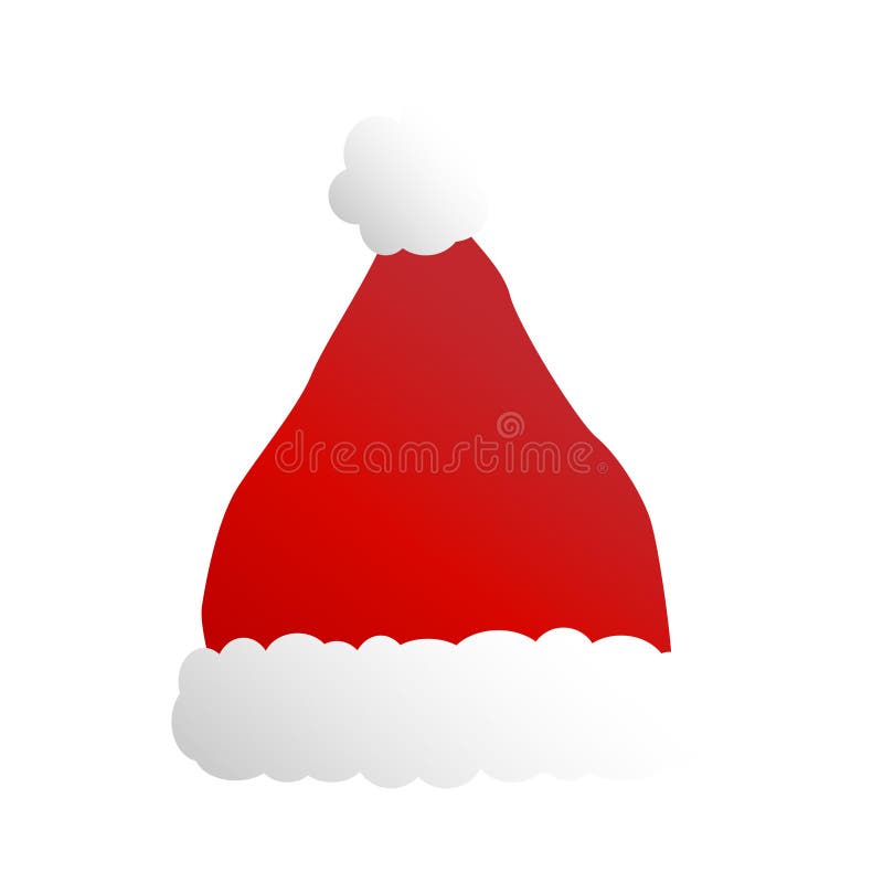 New Year, Christmas, Winter Element, Red Cap Illustration Stock ...