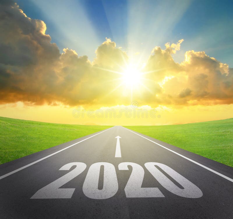 2020 new year concept stock image. Image of landscape - 164713197