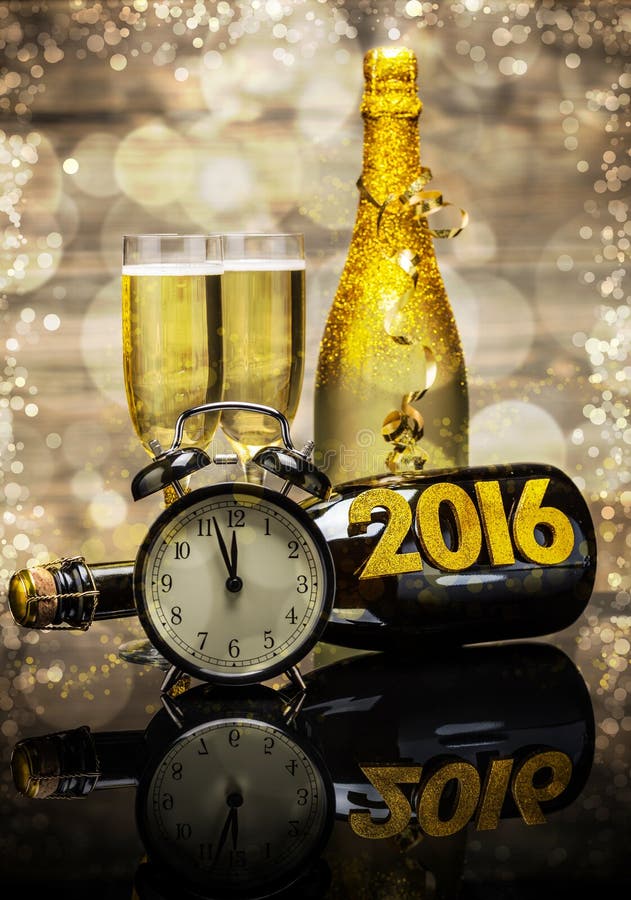 2016 New Years Eve stock image. Image of concept, flutes - 58103265