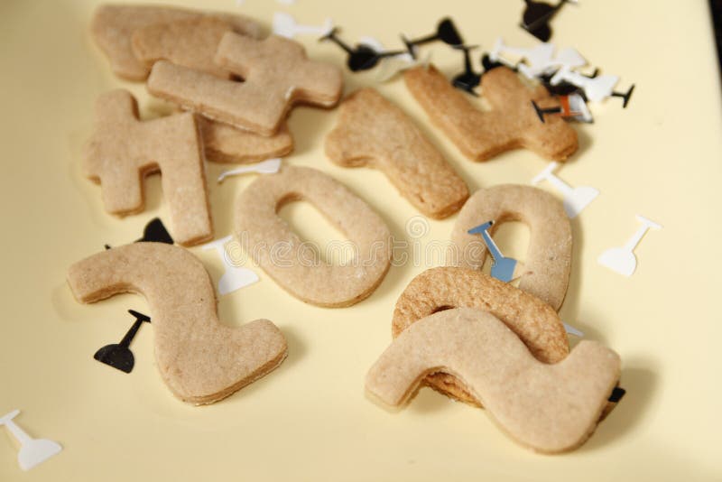 New year 2014 cookie stock photo. Image of sign, celebration - 36011136