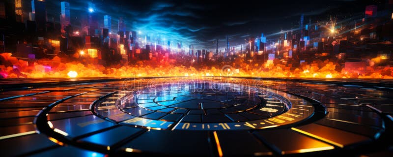 New Year Countdown Background with Abstract Patterns an Abstract ...