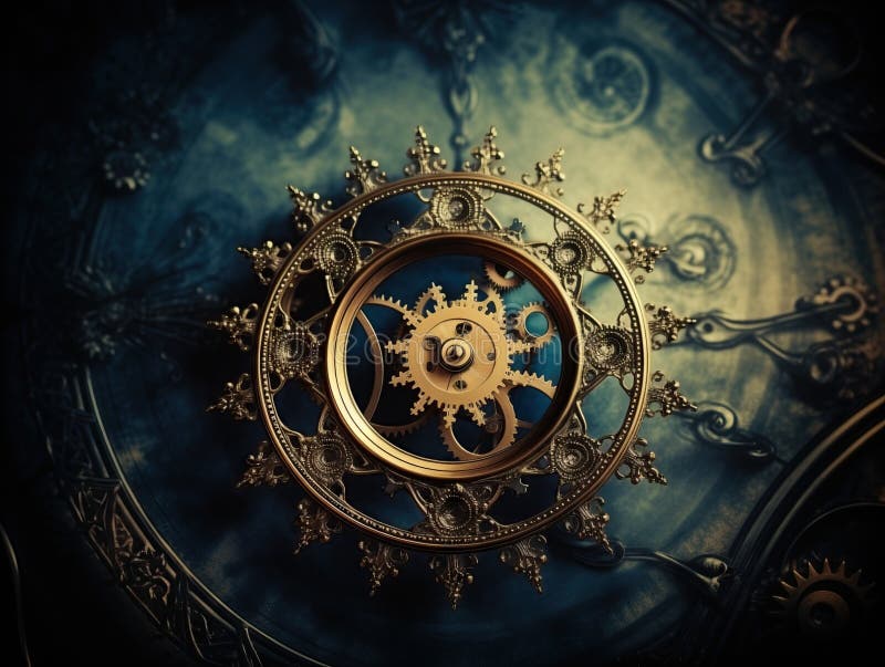 New Year Countdown Clock on Abstract Glittering Festive Background ...