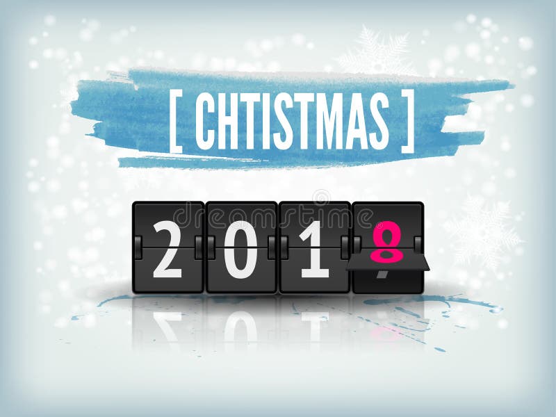 New Year Countdown Vector Banner Stock Vector - Illustration of ...