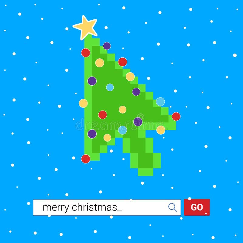 Christmas Cursor Stock Illustrations – 930 Christmas Cursor Stock ...
