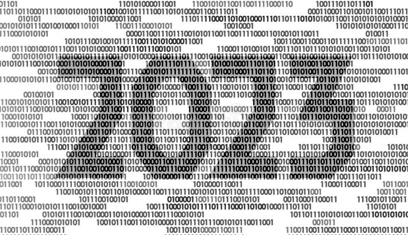 2023 New Year 3D on Binary Code Program. Coding Screen Number ...