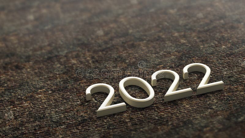 2022 3d rendering. stock illustration. Illustration of season - 127420328