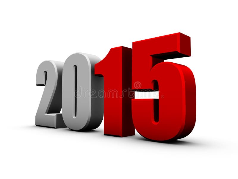 New Year 2015 stock illustration. Illustration of text - 41196713