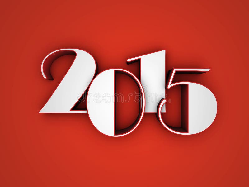 New Year 2015 stock illustration. Illustration of text - 41196713