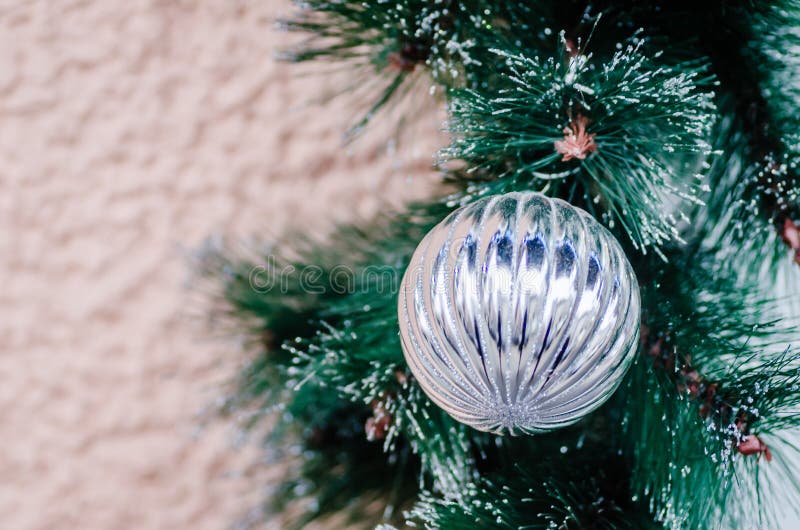 New Year Decorations for the Christmas Tree Stock Image - Image of ...