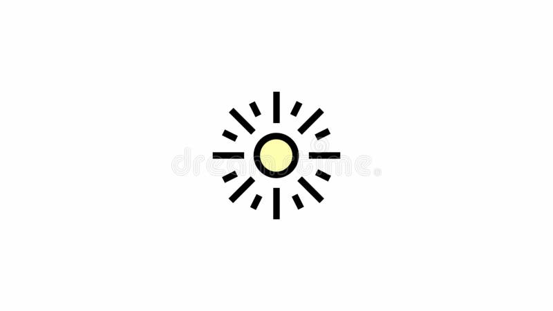 New Year Firelight Icon - New Year Symbol Motion Design Stock Footage ...