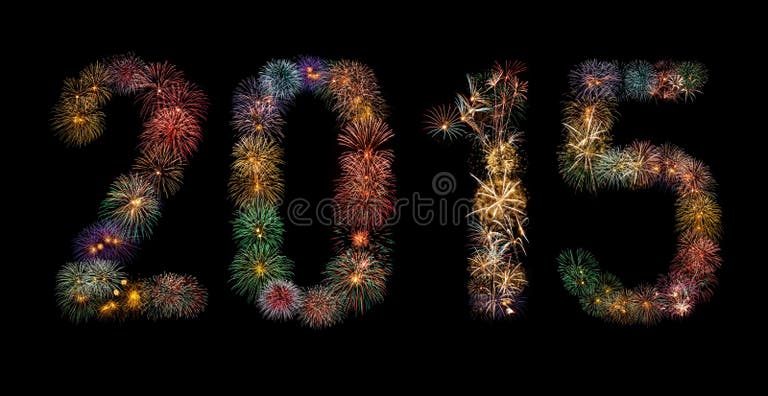 New Year 2015 Fireworks stock image. Image of festival - 47629763