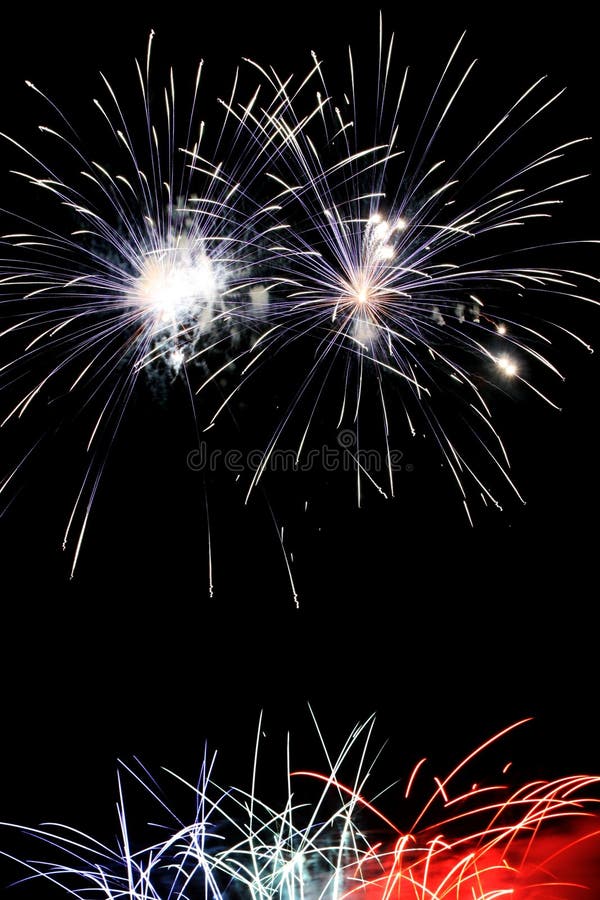 Fireworks frame stock photo. Image of light, fire, illuminated - 5658462