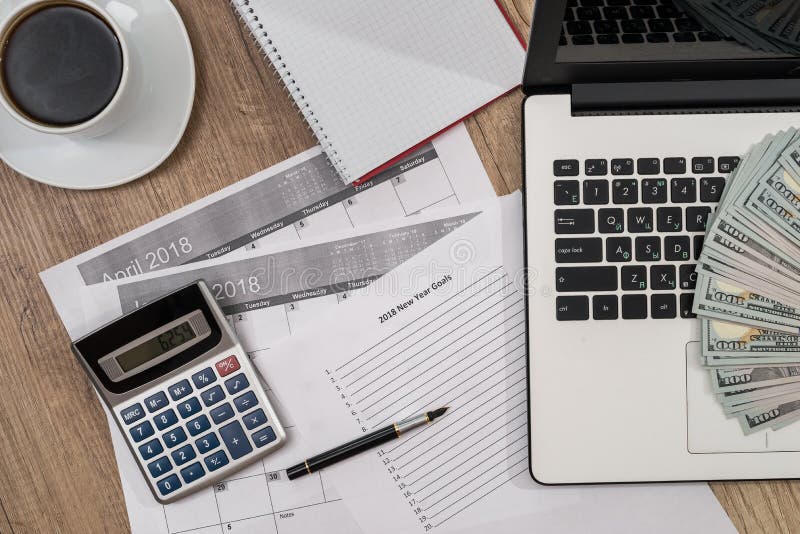 Computer CPU and dollar stock image. Image of technology - 9110591