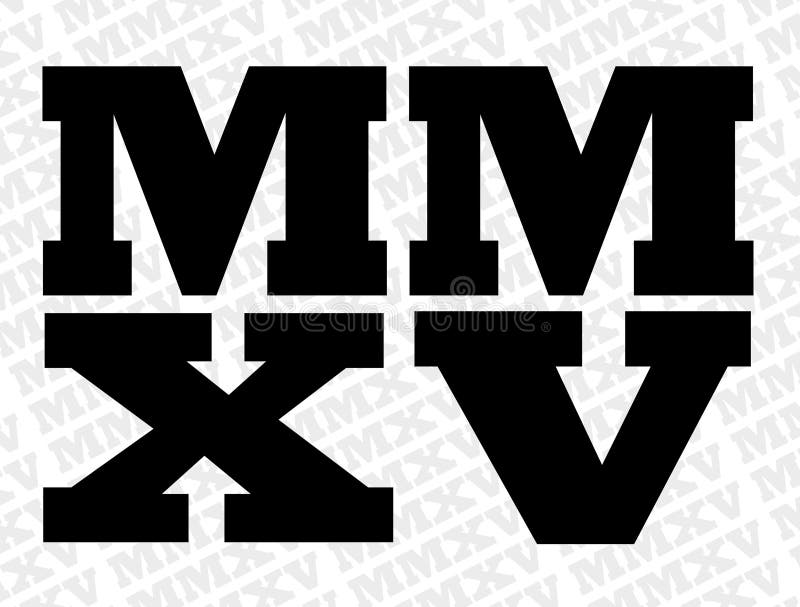Mmxv Stock Illustrations – 3 Mmxv Stock Illustrations, Vectors ...