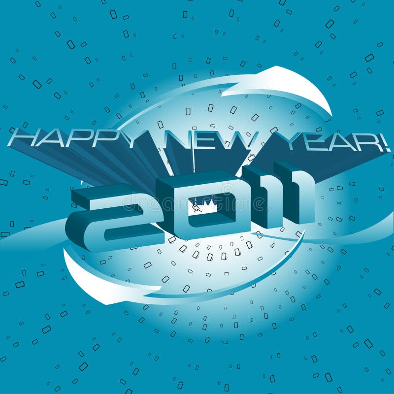 New Year modern design stock vector. Illustration of celebrate - 17310150