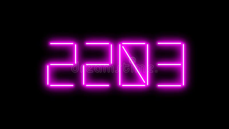 New Year 2023 Neon Blinking Color Stock Footage - Video of card, data ... New Year 2023 Neon Blinking Color Stock Footage - Video of card, data ...