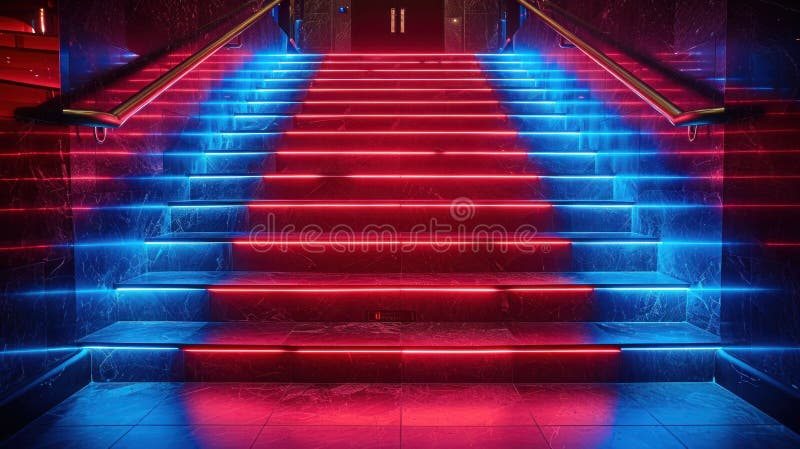 New Year, New Steps: Stairs with Sequential Numbers Representing Each ...