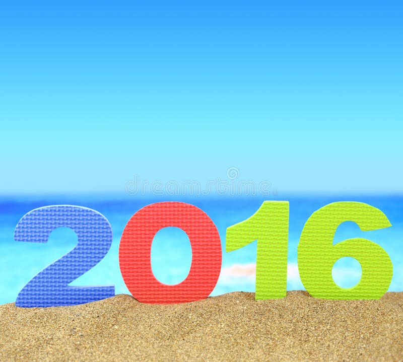 New year number 2016 stock image. Image of journey, number - 53441689