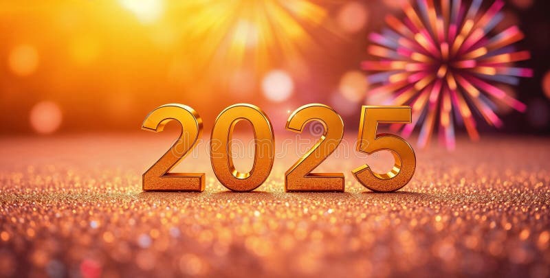New 2025 Year Over Glitter Background Stock Image - Image of celebrate ...