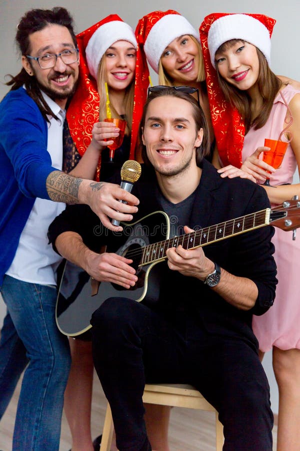 New year party stock photo. Image of party, laughing - 110537504