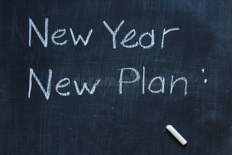 New Year, new plans stock photo. Image of ideas, dreams - 130809032