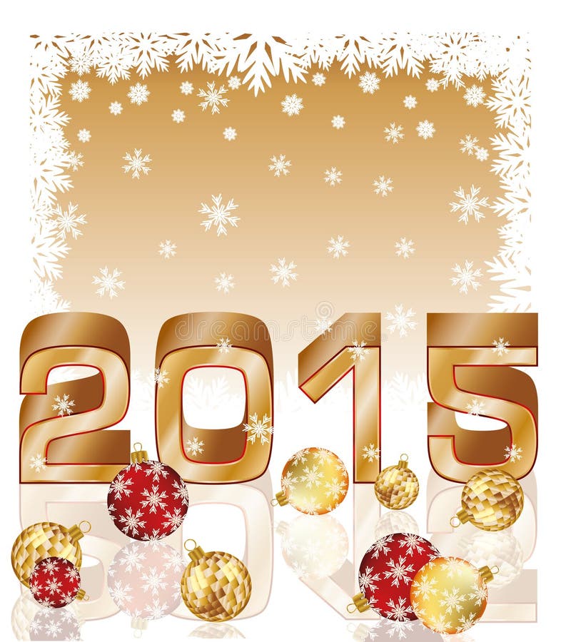 New Year 2015 banner stock vector. Illustration of creative - 43772783