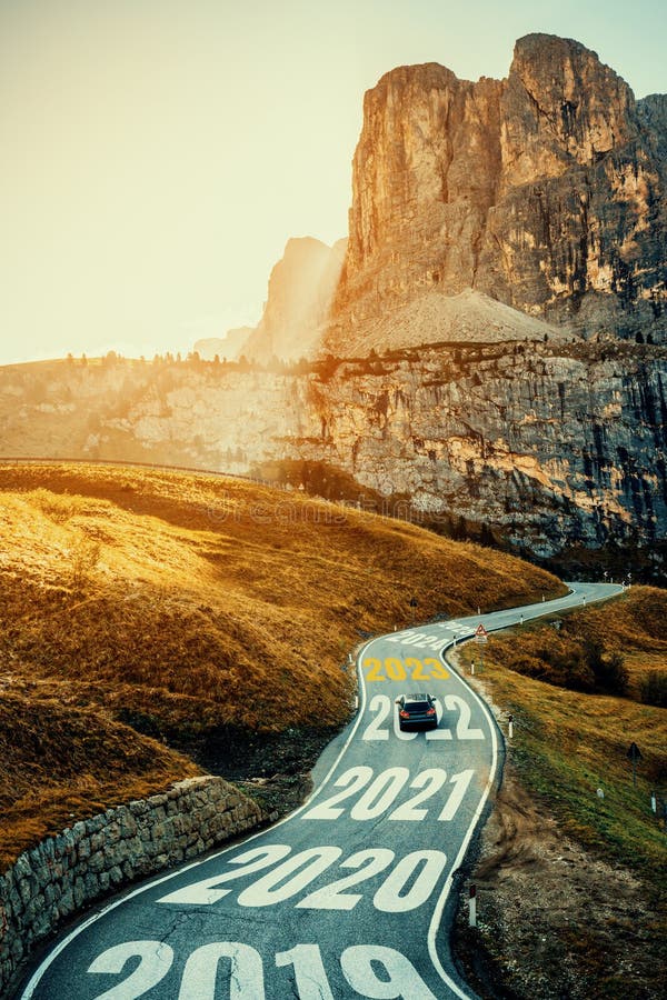 2023 New Year Road Trip Travel and Future Vision Concept . Stock Photo ... 2023 New Year Road Trip Travel and Future Vision Concept . Stock Photo ...