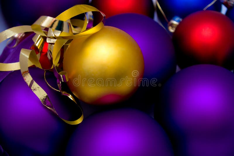 New Year s balls stock image. Image of round, balls, decoration - 7278957