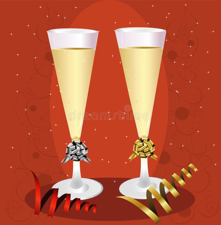 Champagne Toast Stock Illustrations – 46,257 Champagne Toast Stock ...