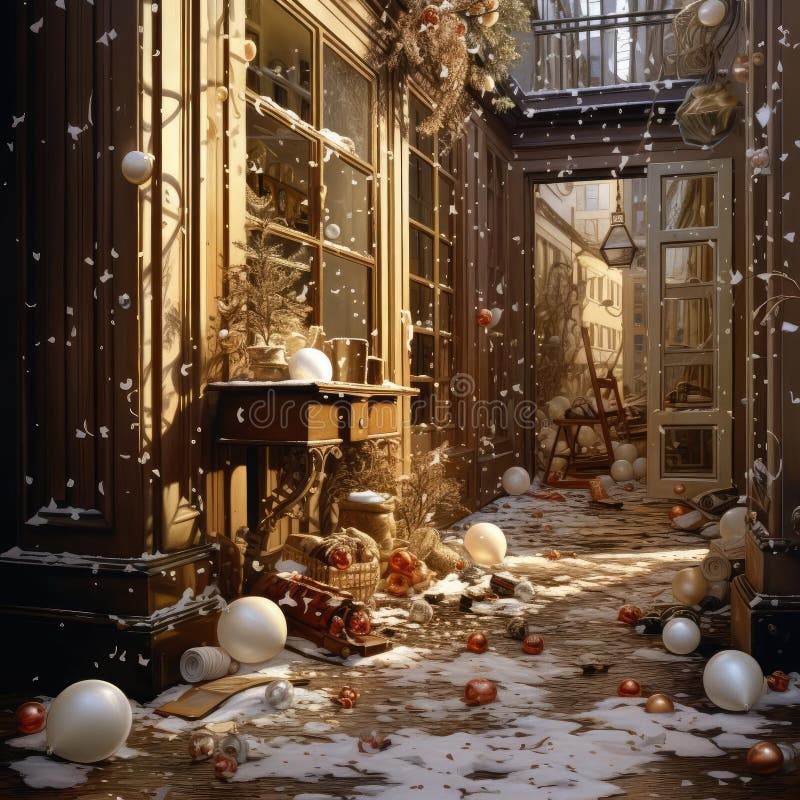 After New Year S Eve Celebrations Stock Image - Image of christmas ...