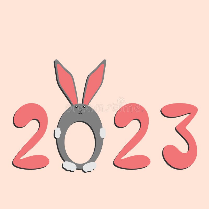 New Year S Holiday is the Twenty-third Year of the Rabbit with Ears ...