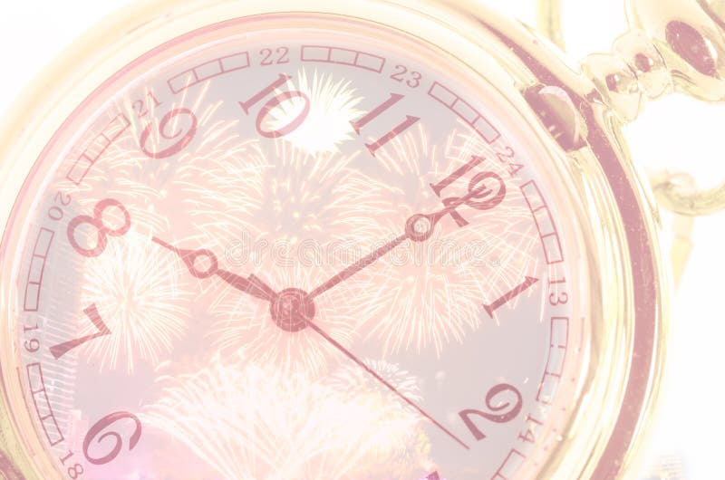 Vintage Clock Fade on Red Rose, Diary and Number on Calendar Background ...