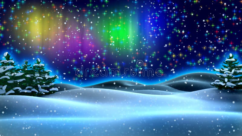 New Year s night stock illustration. Illustration of cold - 6825344