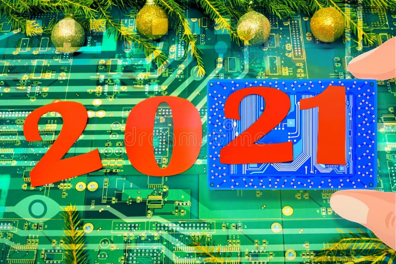 Red LED Numbers of Electronic Numbers Board Stock Image - Image of ...
