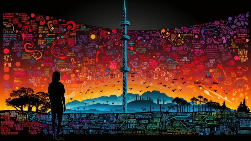 New Year S Resolutions in Color. Created with Generative AI Stock ...