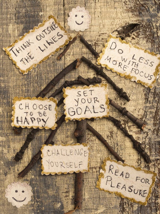 New Year s Resolutions stock image. Image of holiday - 77919005