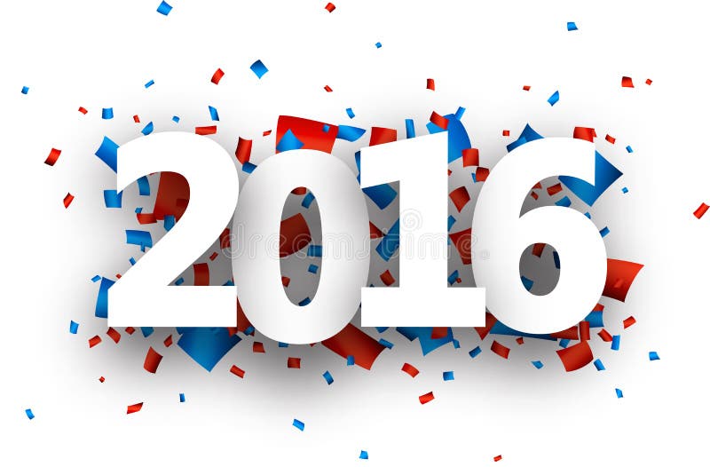 2016 New Year sign stock vector. Illustration of celebrate - 63047637