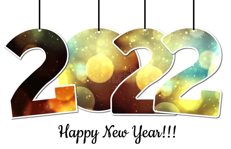 2022 new year sign stock photo. Image of patterned, word - 230030318