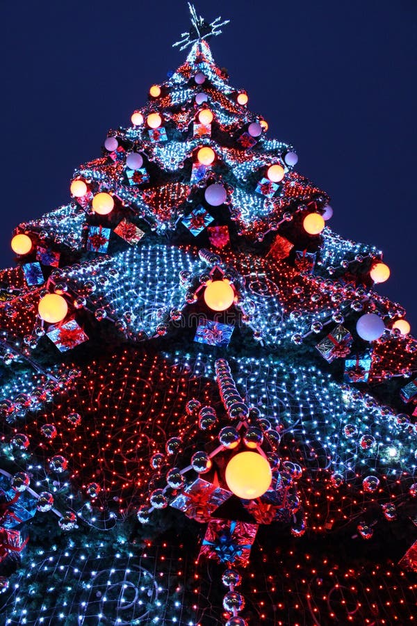 New Year Tree stock image. Image of conifer, wintry, year - 44315321