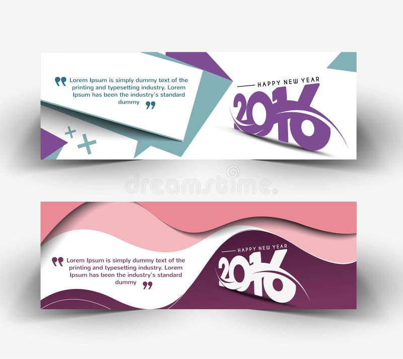 New Year 2016 Website Banner Stock Vector - Illustration of decorative ... New Year 2016 Website Banner Stock Vector - Illustration of decorative ...