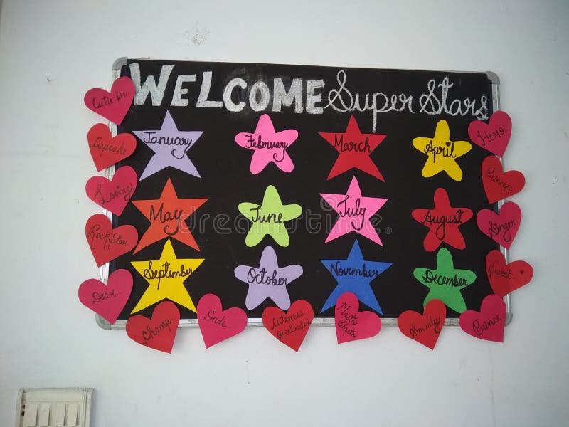 New Year Welcome Display Board Stock Image - Image of year, display ...